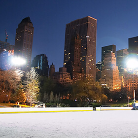 Skating in Wollman Rink in Central Park - The Kent French